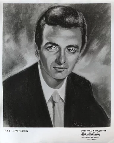 Ray Peterson Vintage Concert Photo Promo Print at Wolfgang's