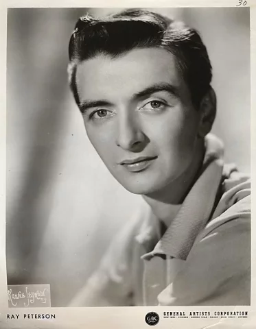 Ray Peterson Vintage Concert Photo Promo Print at Wolfgang's