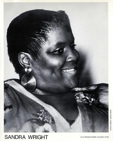 Sandra Wright Vintage Concert Photo Promo Print at Wolfgang's