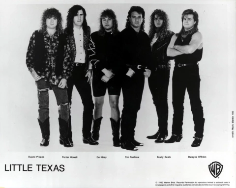 Little Texas Vintage Concert Photo Promo Print at Wolfgang's
