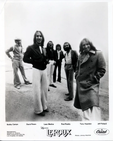 Louisiana's LeRoux Vintage Concert Photo Promo Print at Wolfgang's