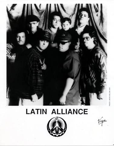 Latin Alliance Vintage Concert Photo Promo Print, 1991 at Wolfgang's