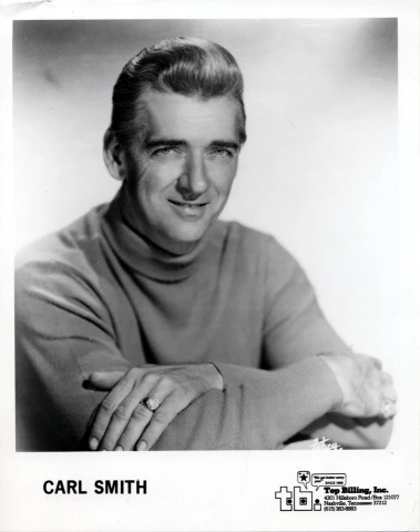 Carl Smith Vintage Concert Photo Promo Print at Wolfgang's