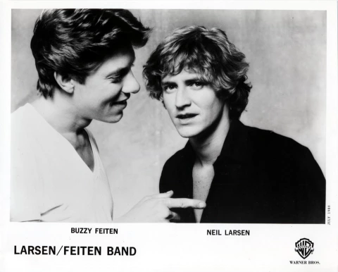 Larson/Feiten Band Vintage Concert Photo Promo Print, 1980 at Wolfgang's