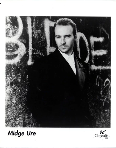 Midge Ure Vintage Concert Photo Promo Print, 1988 at Wolfgang's