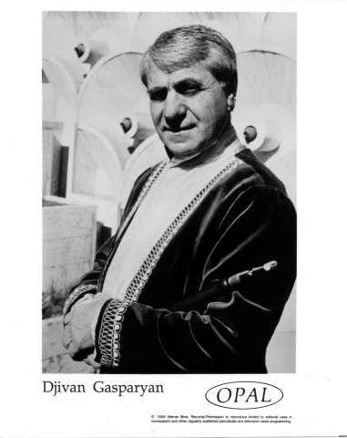 Djivan Gasparyan Vintage Concert Photo Promo Print, 1989 at Wolfgang's