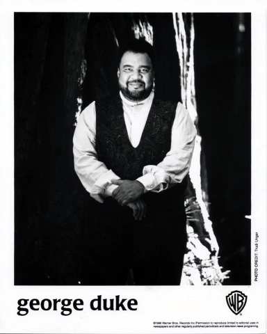 George Duke Vintage Concert Photo Promo Print, 1996 at Wolfgang's