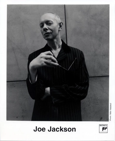 Joe Jackson Vintage Concert Photo Promo Print at Wolfgang's