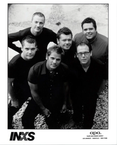 INXS Vintage Concert Photo Promo Print at Wolfgang's