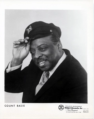 Count Basie Vintage Concert Photo Promo Print at Wolfgang's
