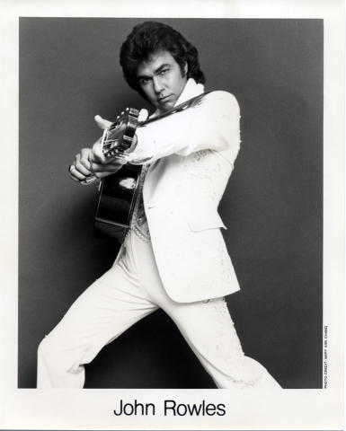 John Rowles Vintage Concert Photo Promo Print at Wolfgang's