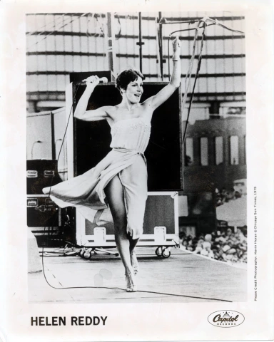 Helen Reddy Vintage Concert Photo Promo Print, 1979 at Wolfgang's