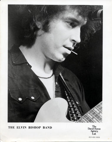The Elvis Bishop Band Vintage Concert Photo Promo Print at Wolfgang's