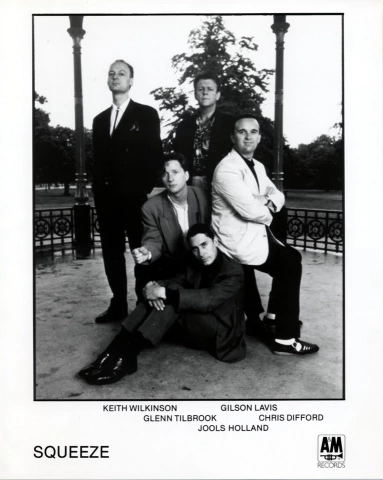 Squeeze Vintage Concert Photo Promo Print at Wolfgang's