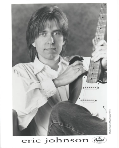 Eric Johnson Vintage Concert Photo Promo Print, 1996 at Wolfgang's