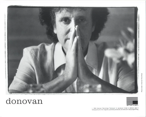 Donovan Vintage Concert Photo Promo Print, 1996 at Wolfgang's