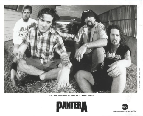 Pantera Vintage Concert Photo Promo Print, 1996 at Wolfgang's