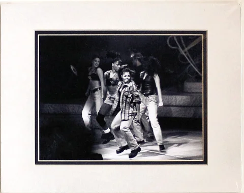 Janet Jackson Vintage Concert Photo Fine Art Print at Wolfgang's