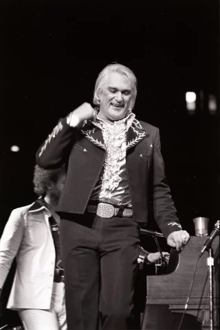 Charlie Rich Vintage Concert Photo Fine Art Print at Wolfgang's