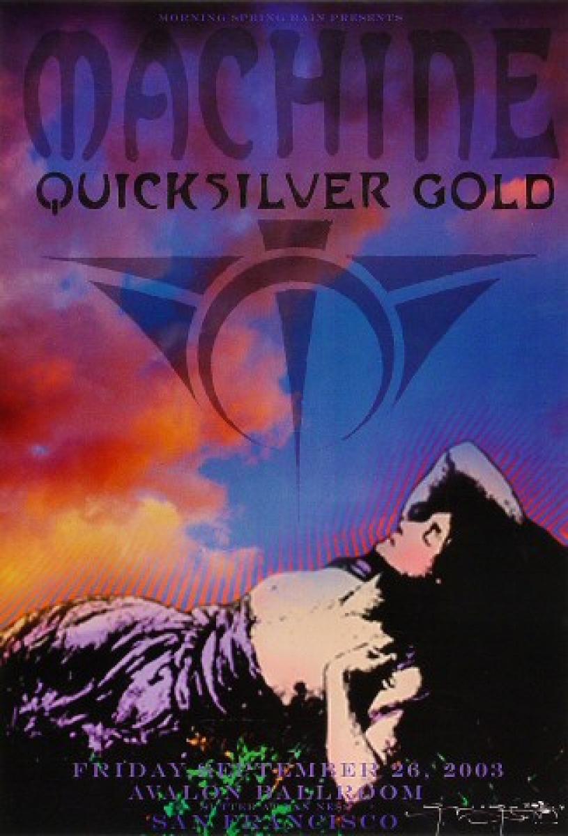 Machine Vintage Concert Poster from Avalon Ballroom, Sep 26, 2003 at ...