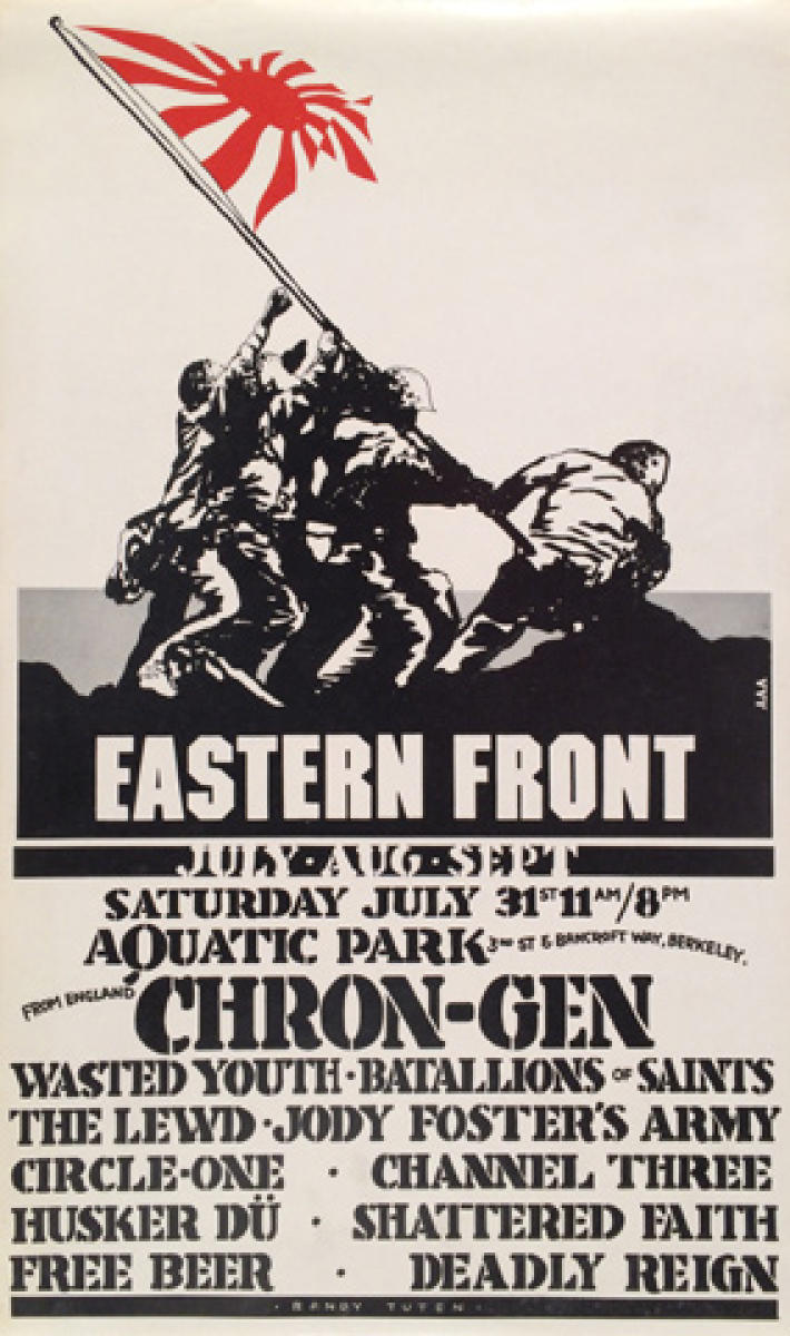 Chron Gen Vintage Concert Poster from Berkeley Aquatic Park, Jul 31 ...