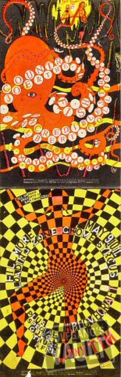 The Loading Zone Vintage Concert Postcard from Fillmore Auditorium, May ...