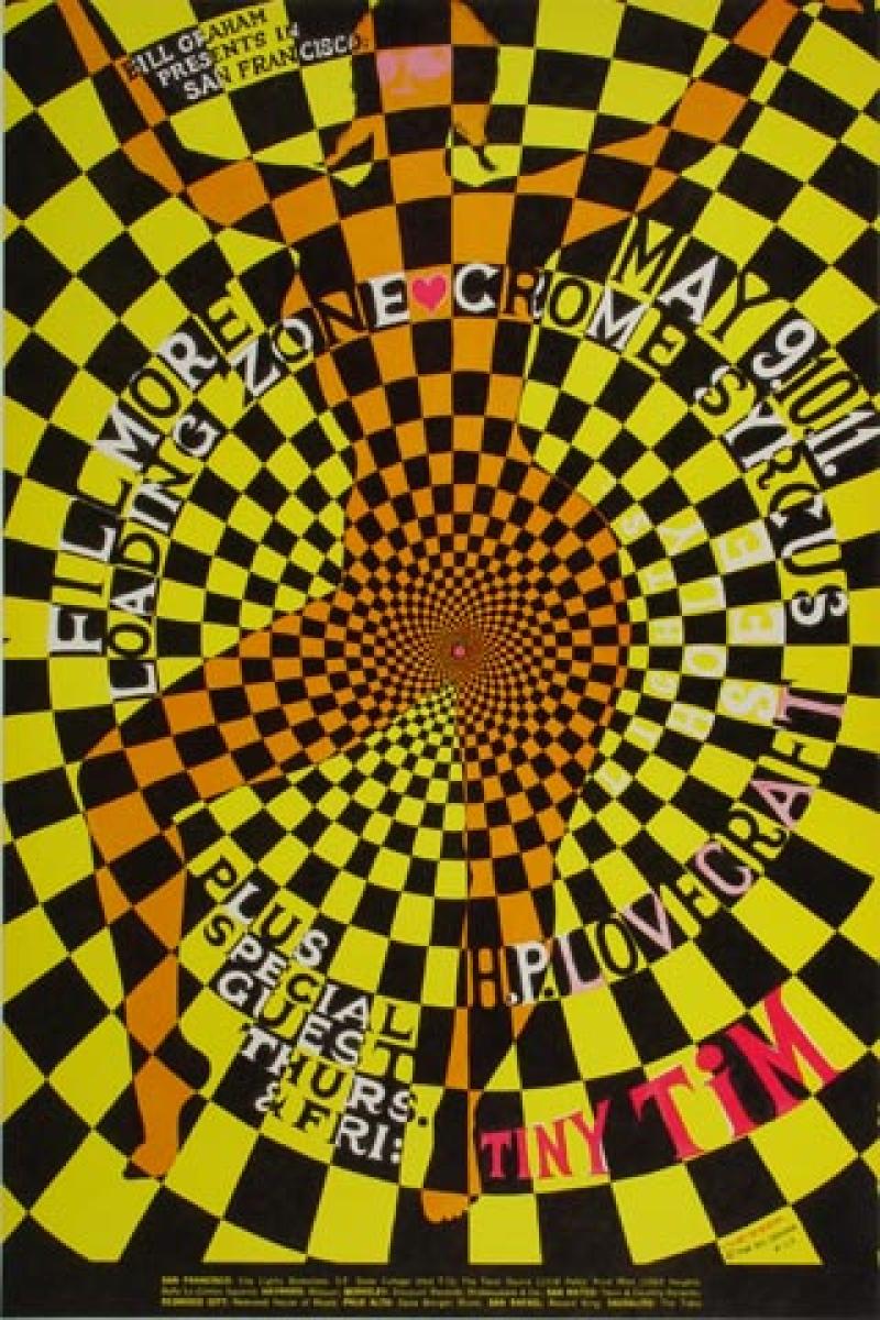 The Loading Zone Vintage Concert Handbill from Fillmore Auditorium, May ...