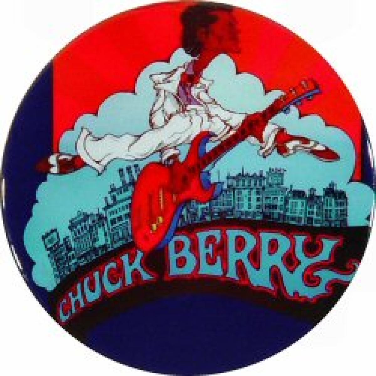 Chuck Berry Pin from Fillmore West, Sep 25, 1969 at Wolfgang's
