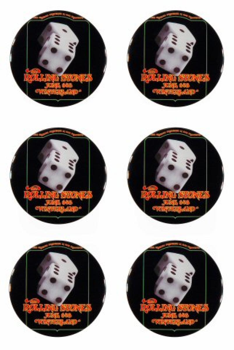 The Rolling Stones Magnet from Winterland, Jun 6, 1972 at Wolfgang's