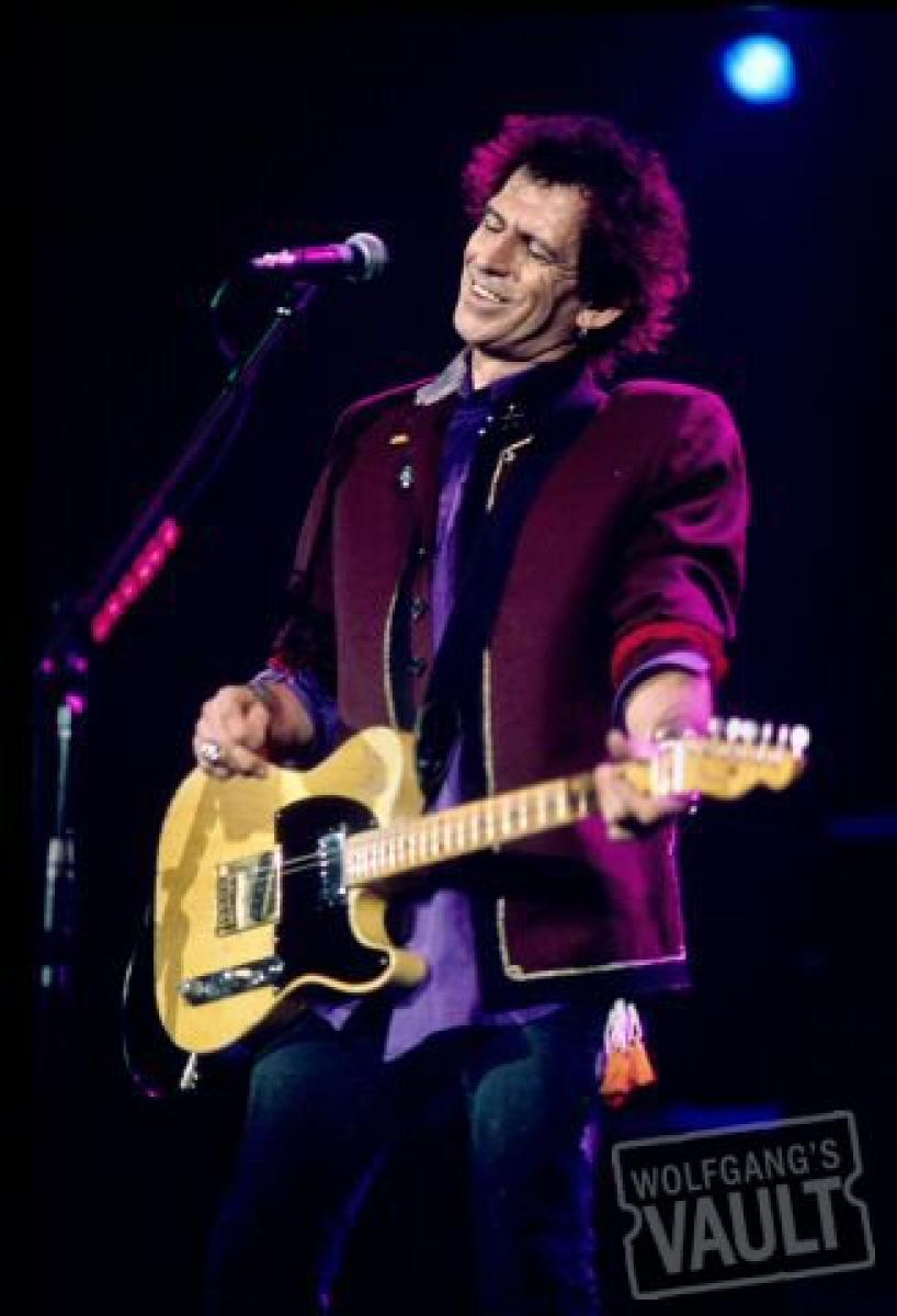 Keith Richards Vintage Concert Photo Fine Art Print from Bill Graham ...