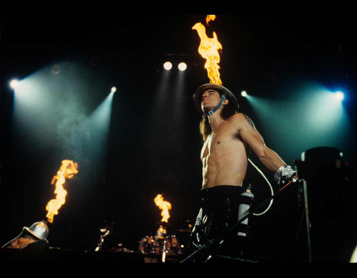 Anthony Kiedis Vintage Concert Photo Fine Art Print from Cow Palace ...