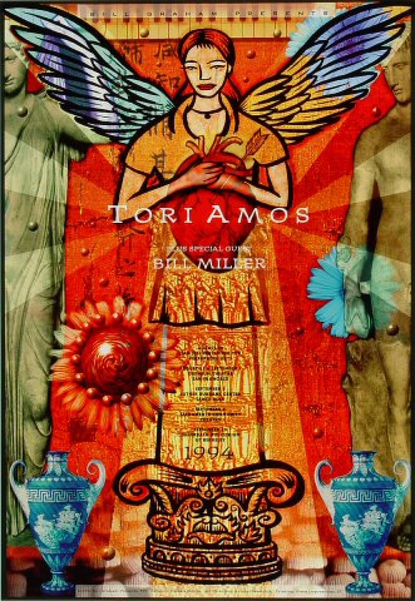 Tori Amos Vintage Concert Poster from Orpheum Theatre San Francisco ...
