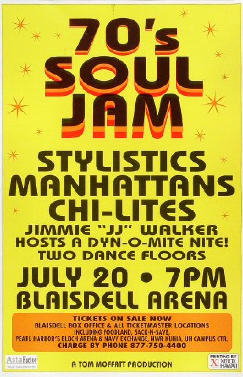 The Stylistics Posters at Wolfgang's