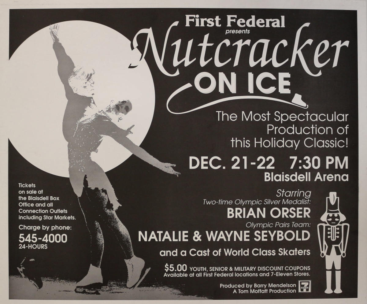 Brian Orser Vintage Concert Poster from Blaisdell Arena, Dec 21, 1995 ...