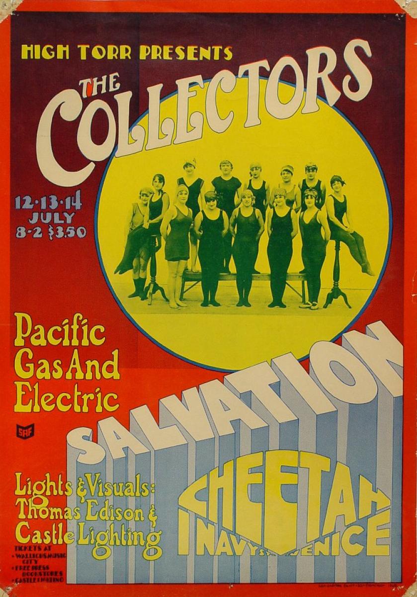 Collectors Vintage Concert Poster from Cheetah Club Venice, Jul 12 ...
