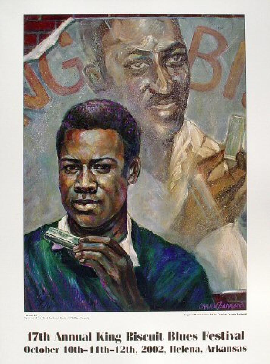 King Biscuit Blues Festival Vintage Concert Poster from Cherry Street ...