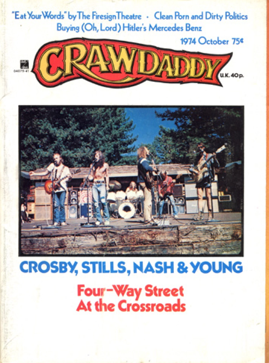 Crawdaddy | October 1974 at Wolfgang's