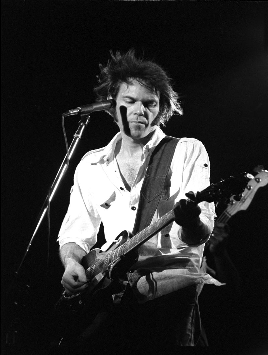 Neil Young Vintage Concert Photo Fine Art Print from Colt Park, Jul 11 ...