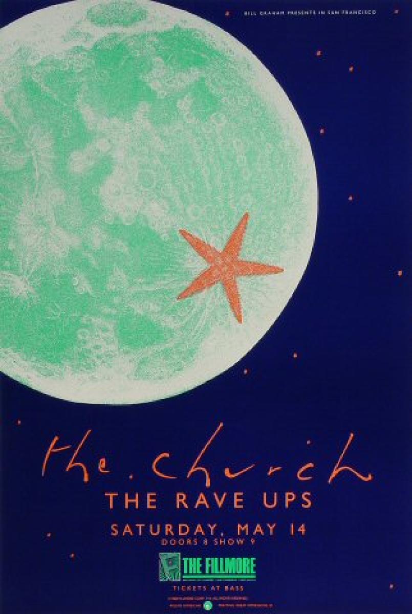 The Church Vintage Concert Poster from Fillmore Auditorium, May 14 ...