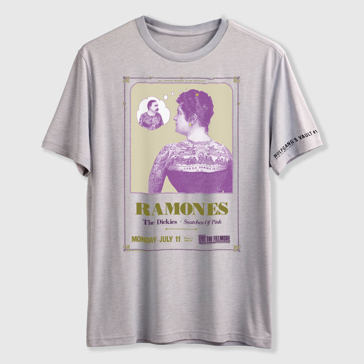 The Ramones Limited Edition T-Shirt from Fillmore Auditorium, Jul 11 ...