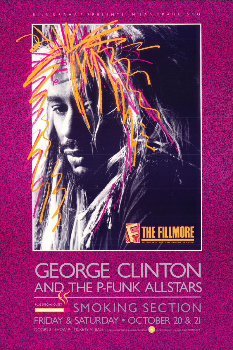 George Clinton & the P-Funk All-Stars Vintage Concert Poster from ...