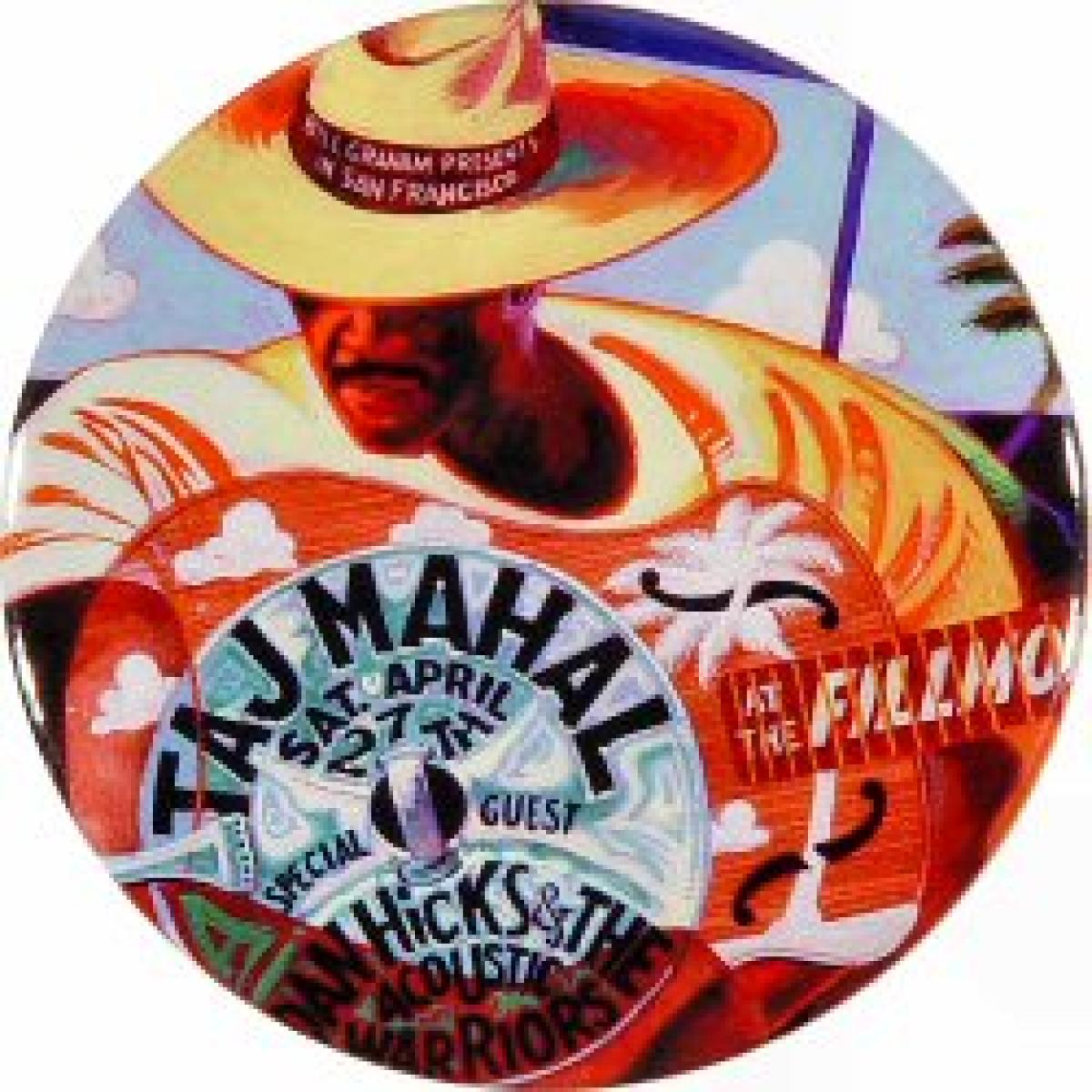 Taj Mahal Pin from Fillmore Auditorium, Apr 27, 1996 at Wolfgang's