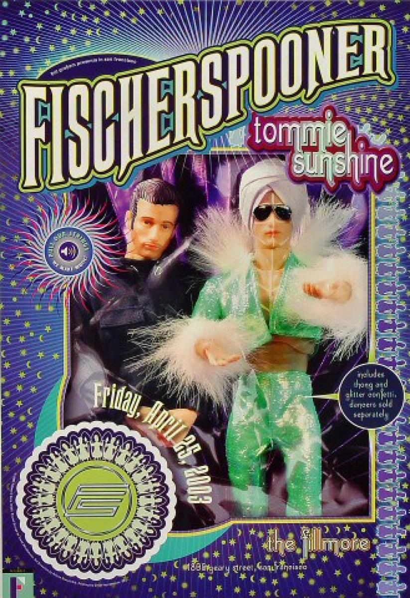 Fischerspooner Vintage Concert Poster from Fillmore Auditorium, Apr 25 ...