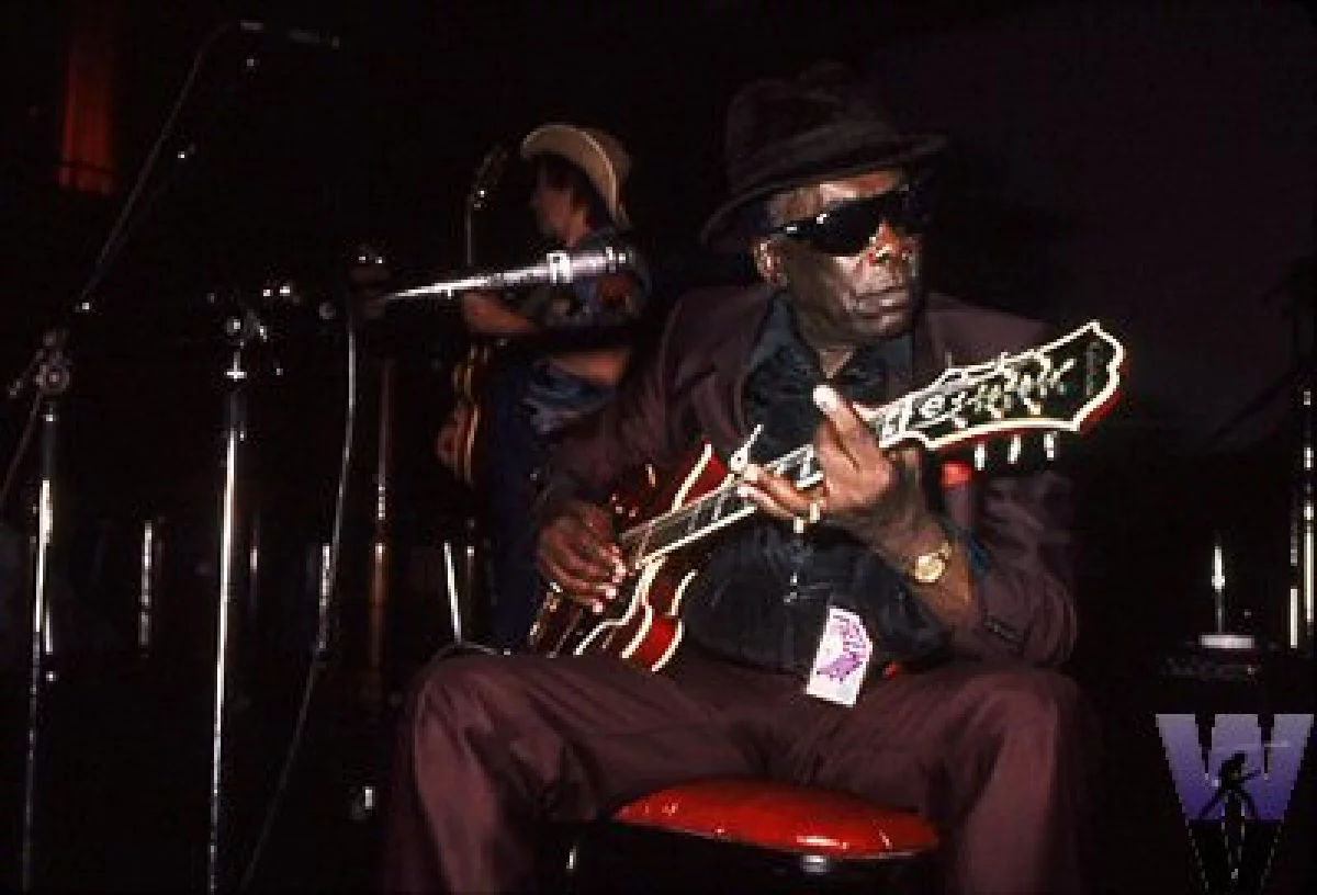 John Lee Hooker Vintage Concert Photo Fine Art Print from Fillmore ...