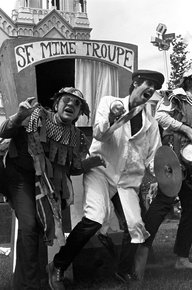 San Francisco Mime Troupe Vintage Concert Photo Fine Art Print from ...