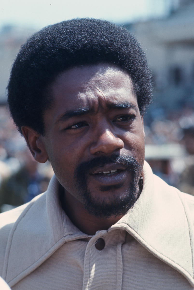 Bobby Seale Vintage Concert Photo Fine Art Print at Wolfgang's