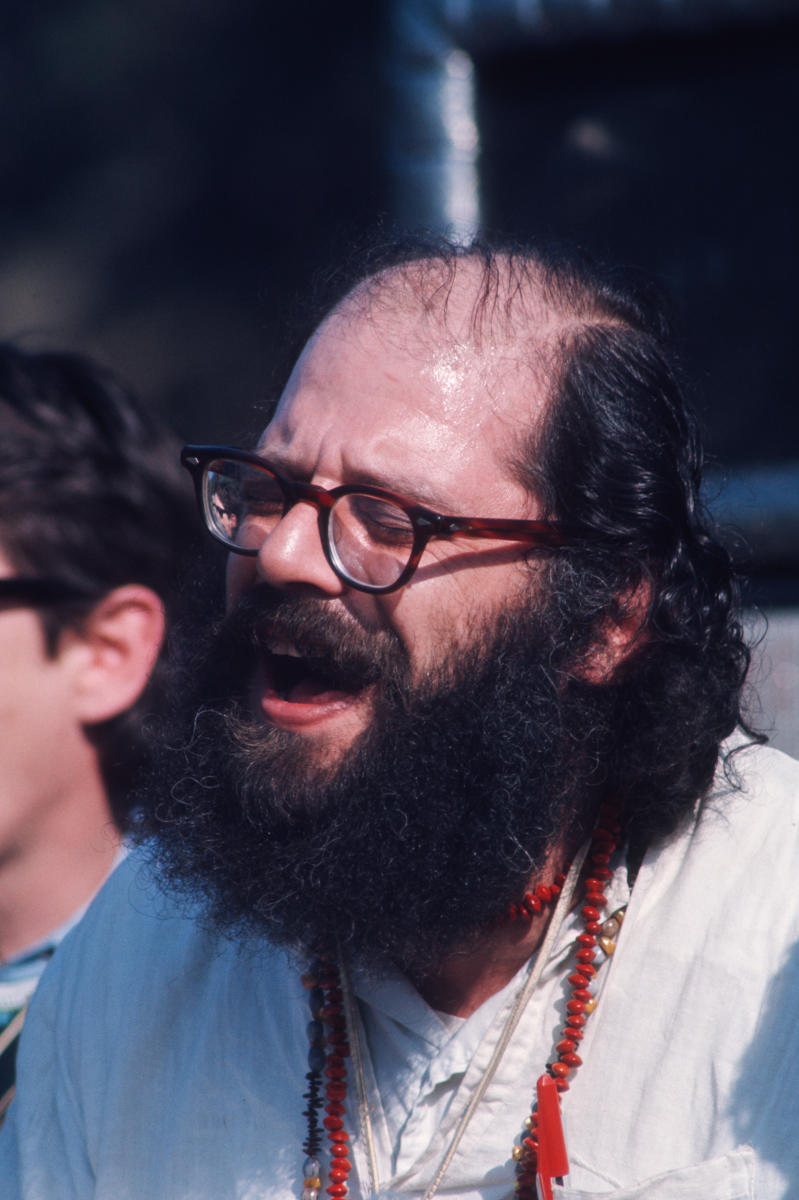 Allen Ginsberg Vintage Concert Photo Fine Art Print at Wolfgang's