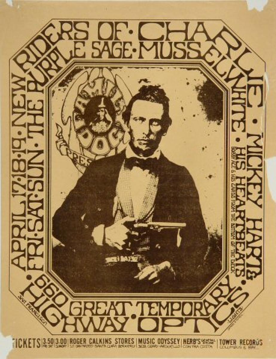 The New Riders of the Purple Sage Vintage Concert Handbill from Family ...