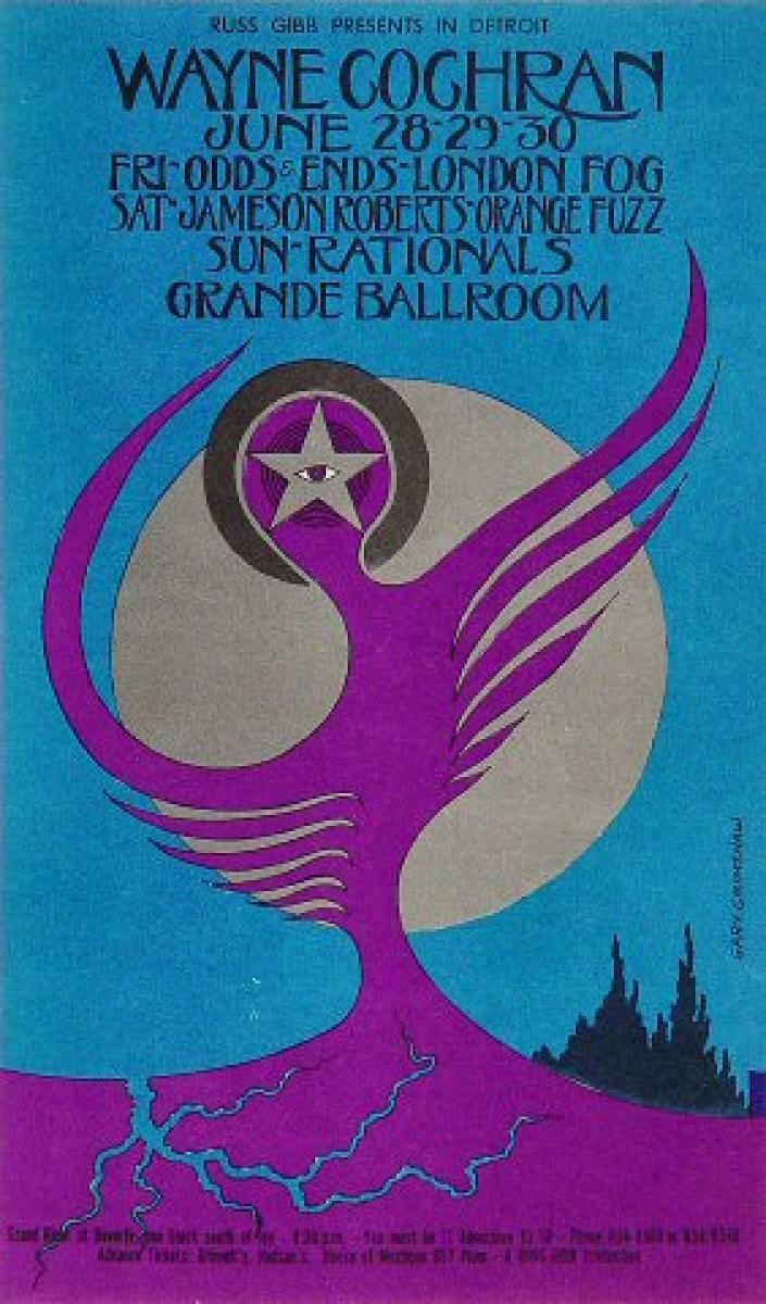 Wayne Cochran & the C.C. Riders Vintage Concert Postcard from Grande ...