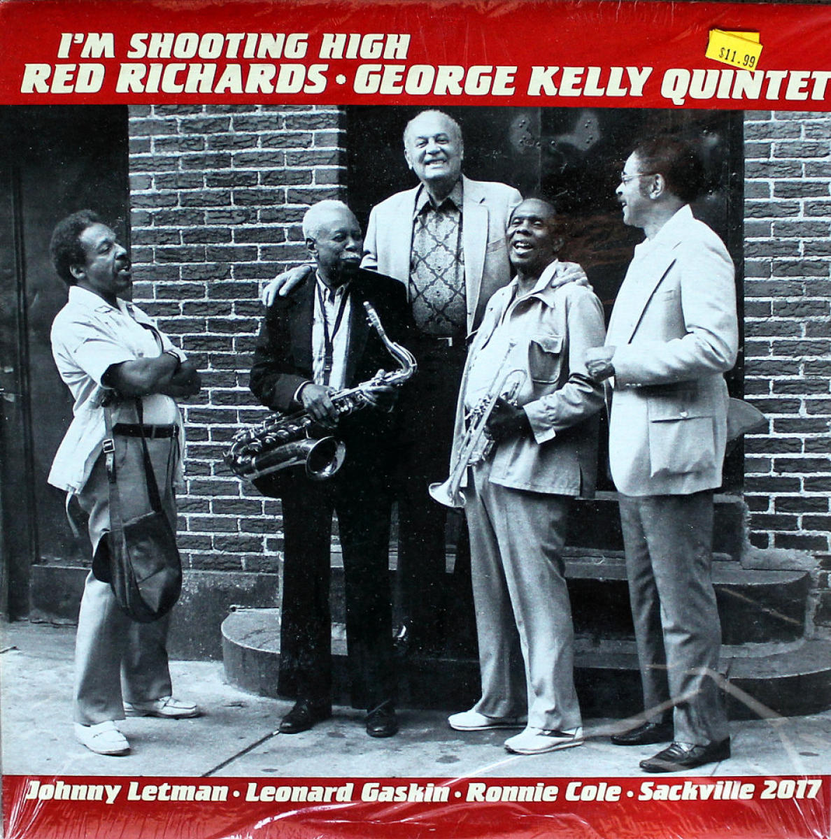 Red Richards Vinyl 12", 1987 at Wolfgang's